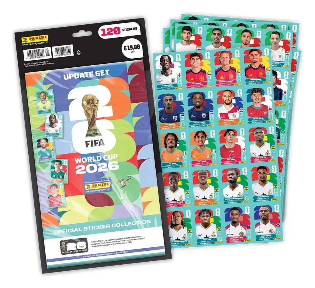FIFA World Cup 2026 Stickerkollektion Update Set jetzt online kaufen ...