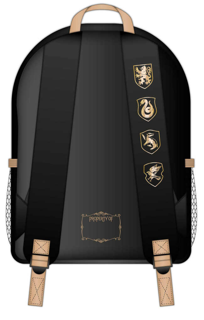 Harry Potter Rucksack Schwarz & Blau Hogwarts jetzt online kaufen ...