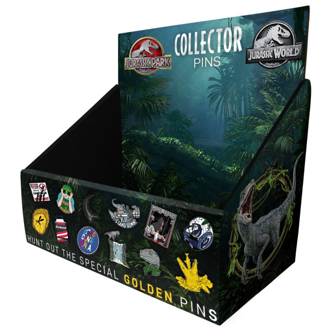 Jurassic Park / Jurassic World Ansteck-Pins Display jetzt online kaufen ...