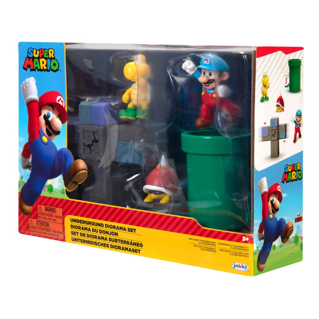 World of Nintendo Super Mario Diorama Set Underground jetzt online ...
