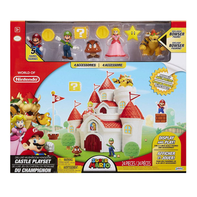 Super Mario Pilz-Palast Deluxe Spielset World of Nintendo jetzt online ...
