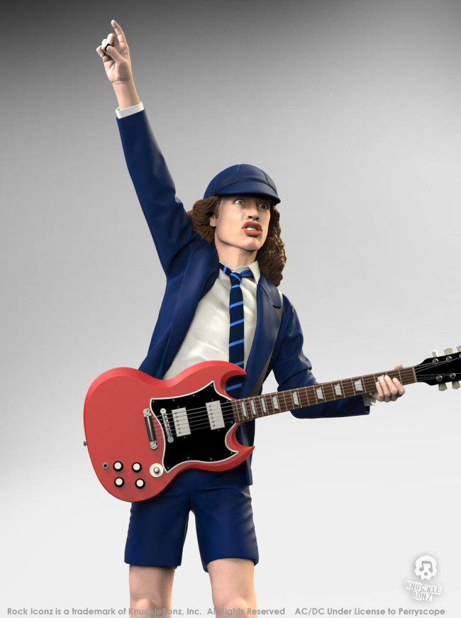 AC/DC Angus Young II Rock Iconz Statue 21 cm jetzt online kaufen ...