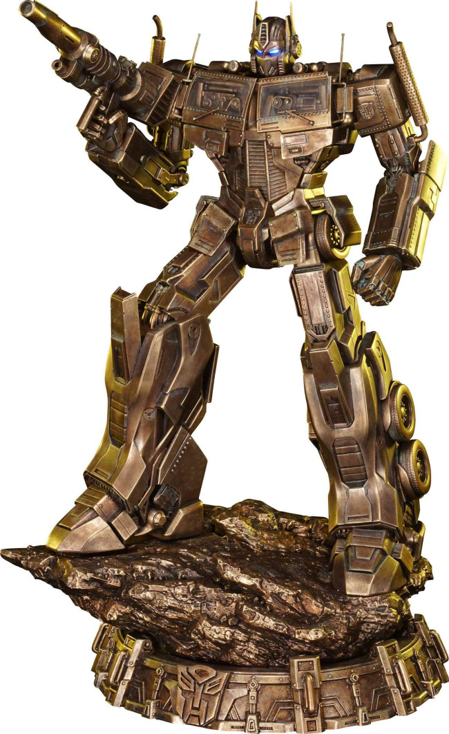 Transformers: G1 Statue Optimus Prime Antique Gold 58 cm jetzt online ...