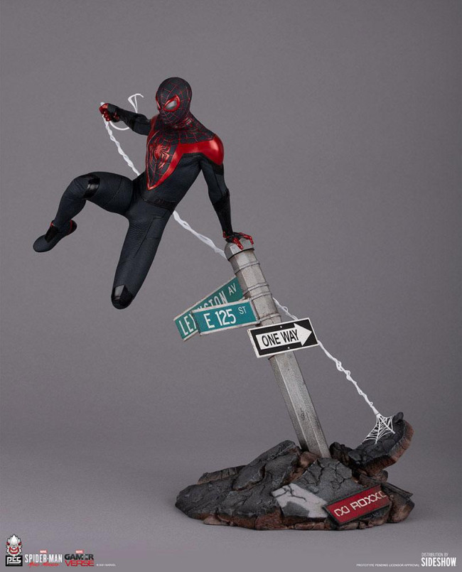 Marvel's Spider-Man: Miles Morales Statue 1/6 Spider-Man: Miles Morales ...