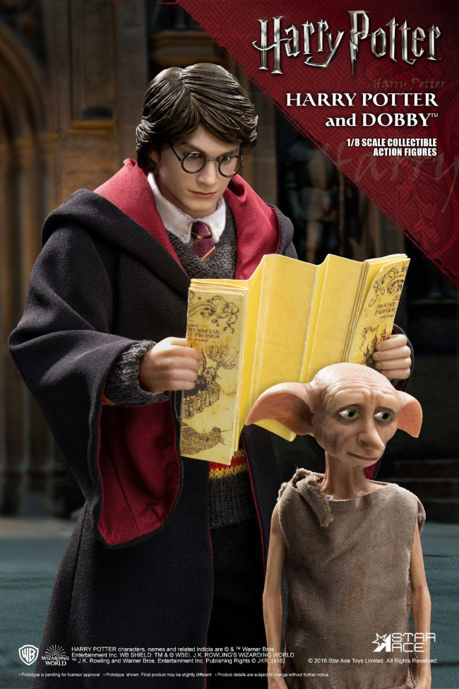 Harry Potter & Dobby Real Master Series 1/8 Actionfiguren Doppelpack 16 ...