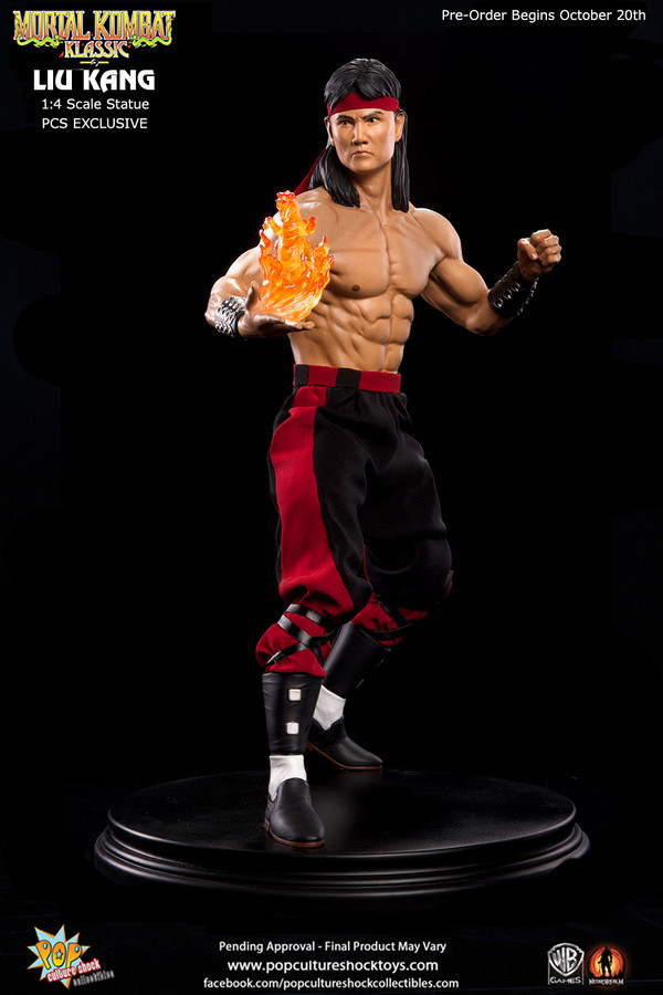 Mortal Kombat Liu Kang 1/4 Statue Klassic 48 cm Exclusive jetzt online kaufen - eliveshop.de