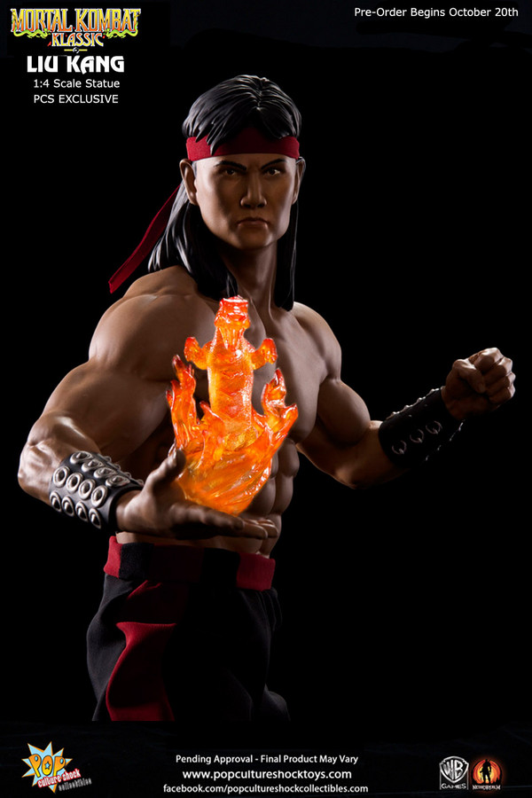 Mortal Kombat Liu Kang 1/4 Statue Klassic 48 cm Exclusive jetzt online kaufen - eliveshop.de