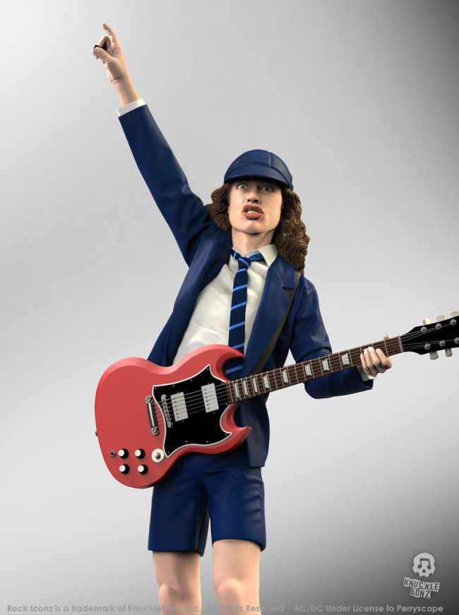 AC/DC Angus Young II Rock Iconz Statue 21 cm jetzt online kaufen ...