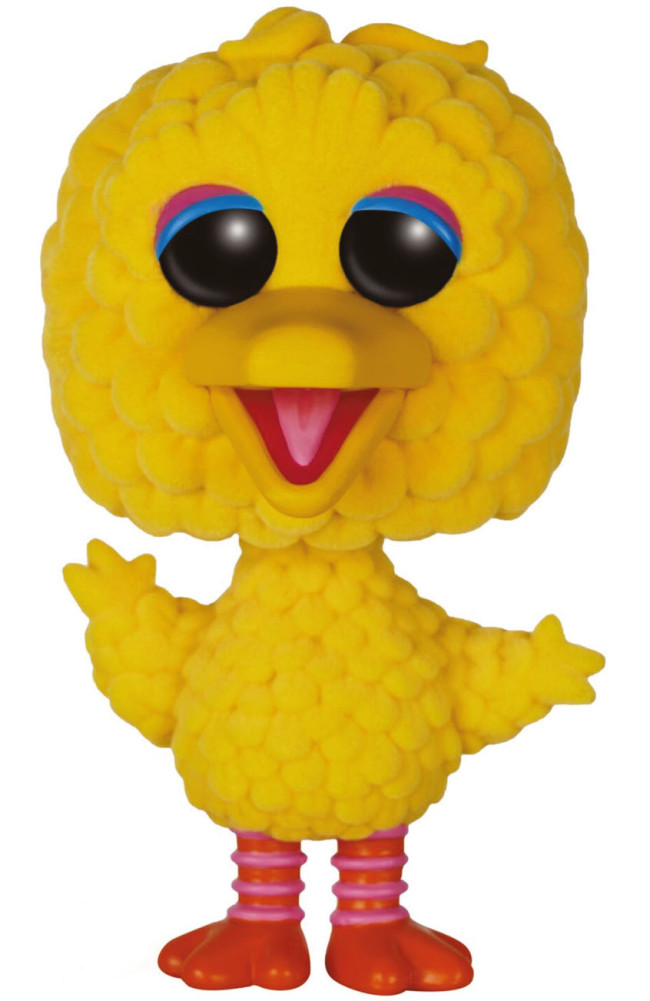 Sesamstrasse Big Bird Flocked POP! Figur 15 cm Exclusive jetzt online ...