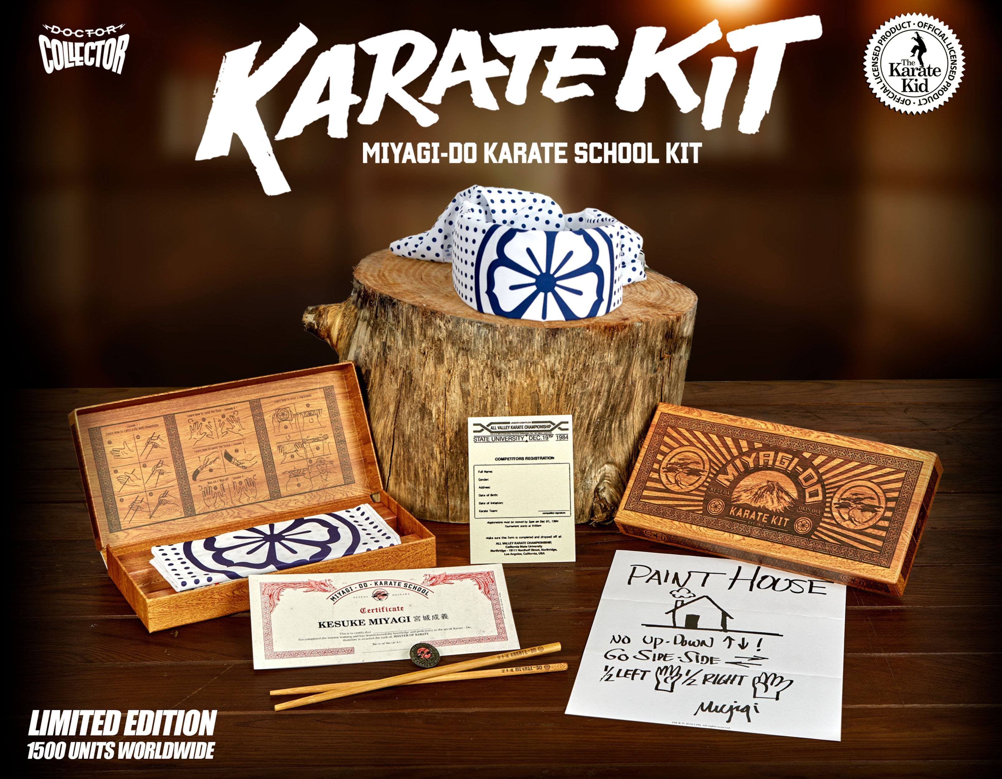 Karate Kid Miyagi-Do Karate School Collectors Box Kit jetzt online ...