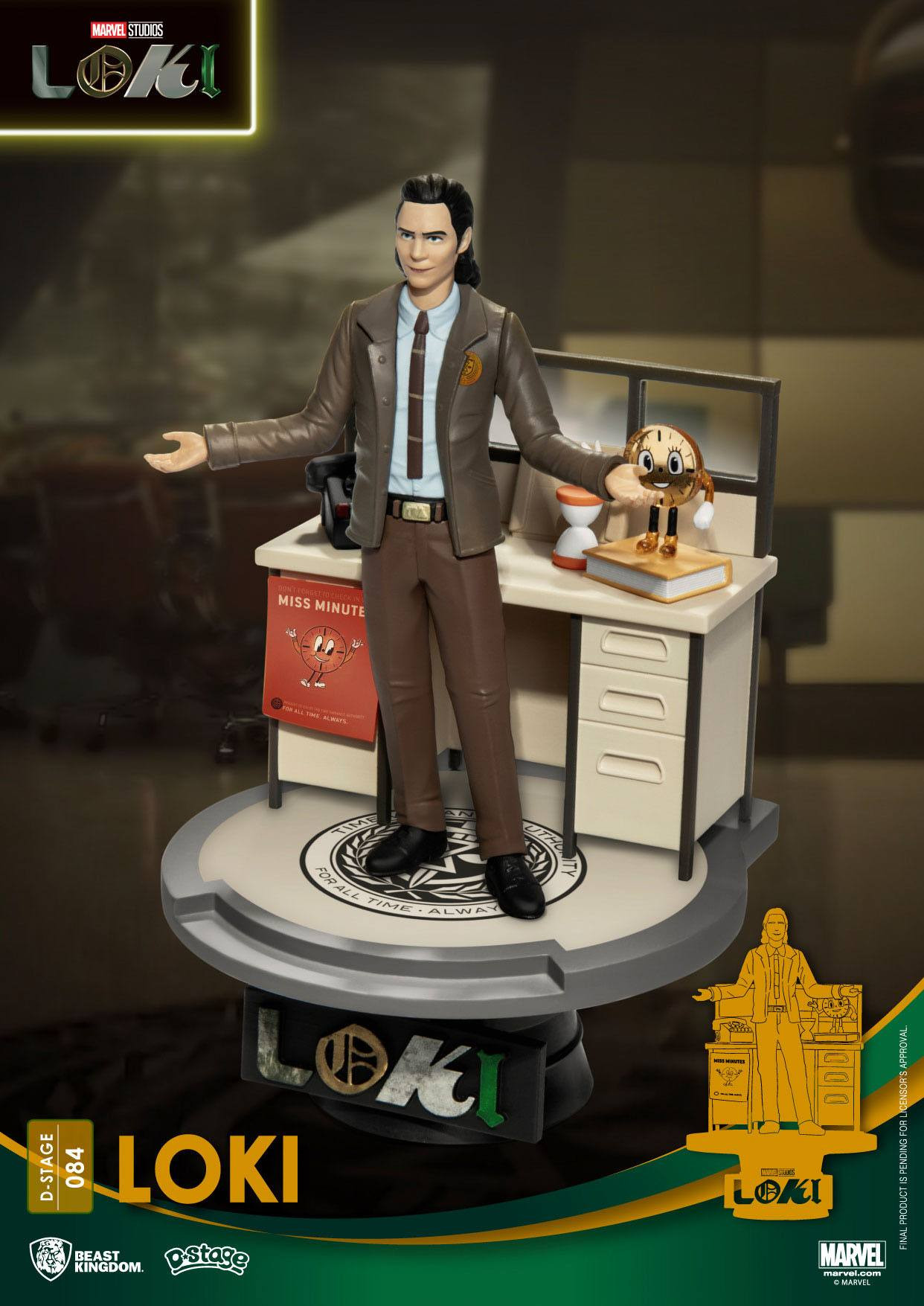 Loki D-Stage PVC Diorama Loki Closed Box Version 16 cm jetzt online kaufen - eliveshop.de