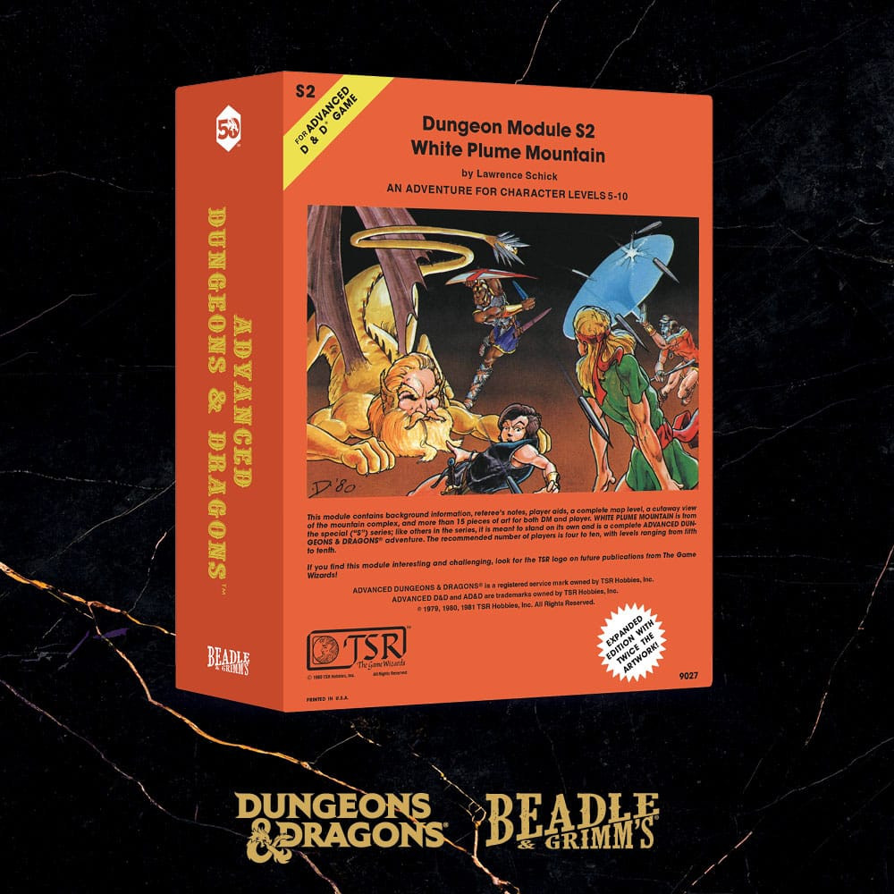 Dungeons & Dragons Classic Module Würfel Set White Plume Mountain (7 ...