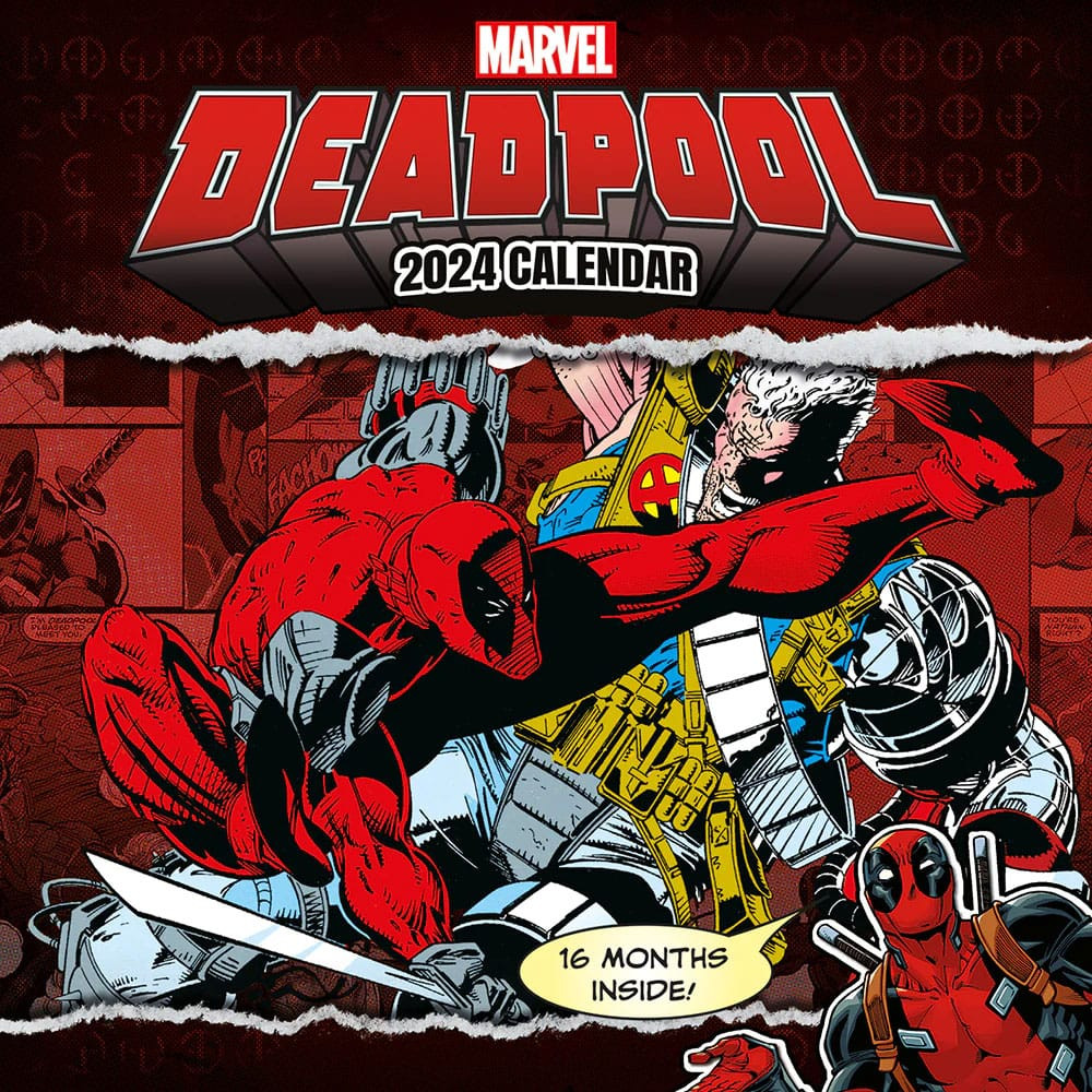 Marvel Kalender 2024 Deadpool jetzt online kaufen - eliveshop.de