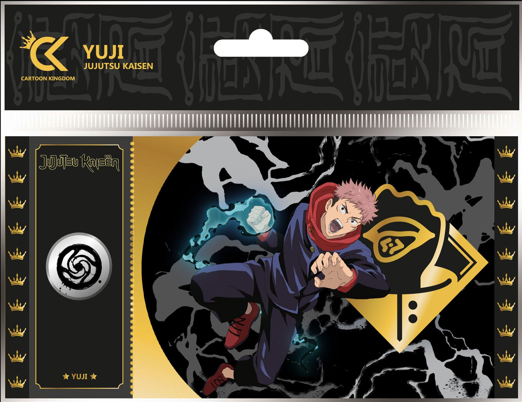 Jujutsu Kaisen Golden Ticket Black Edition #01 Yuji Umkarton (10) jetzt ...