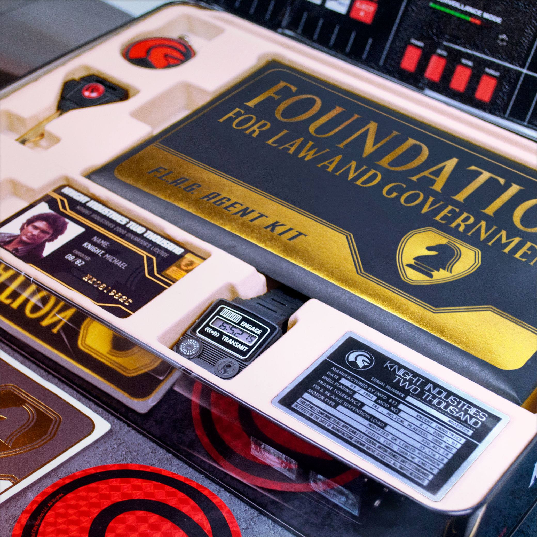 Knight Rider FLAG Agent Kit Collectors Geschenkbox jetzt online kaufen ...