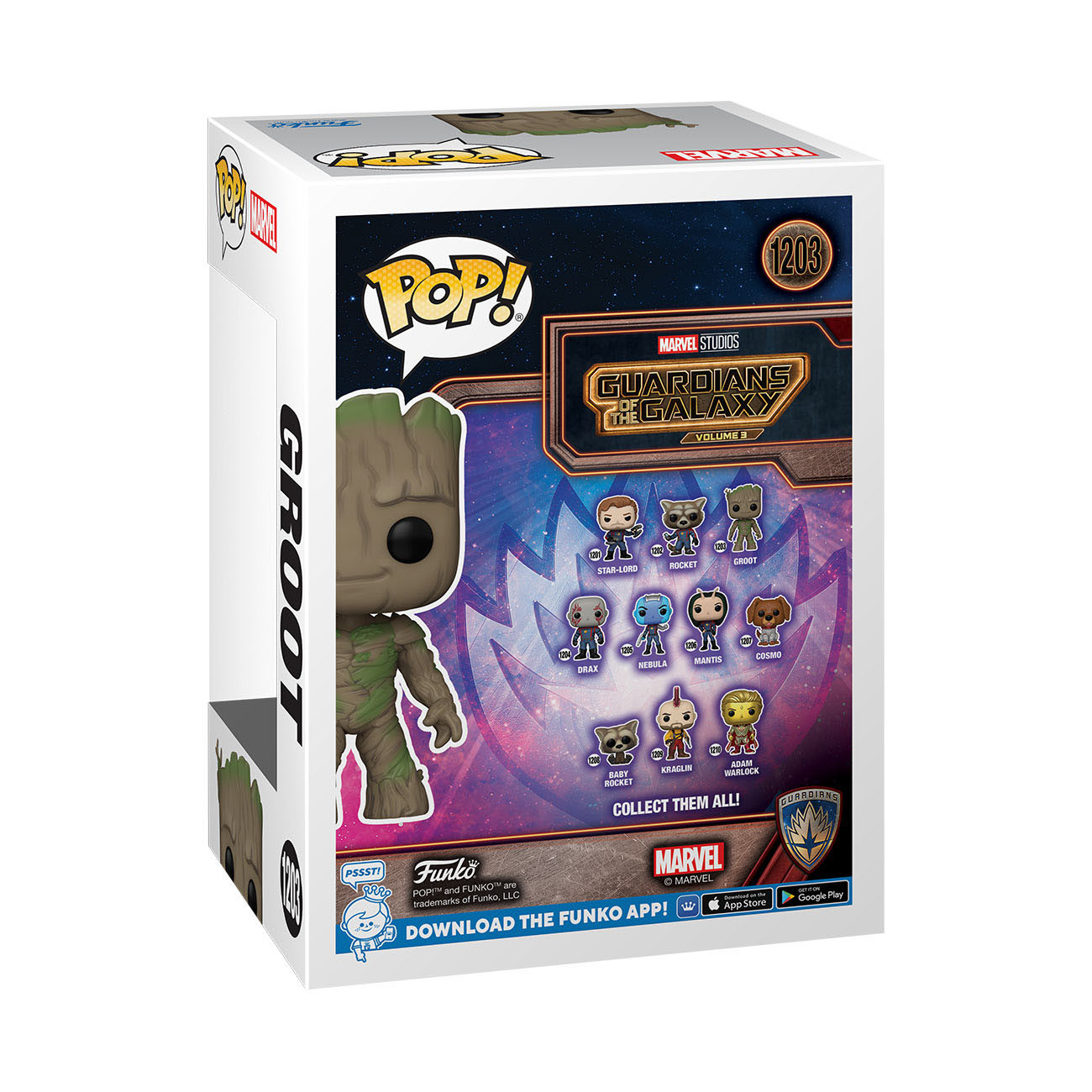 Guardians of the Galaxy Vol. 3 POP! Vinyl Figur Groot 9 cm jetzt online kaufen - eliveshop.de