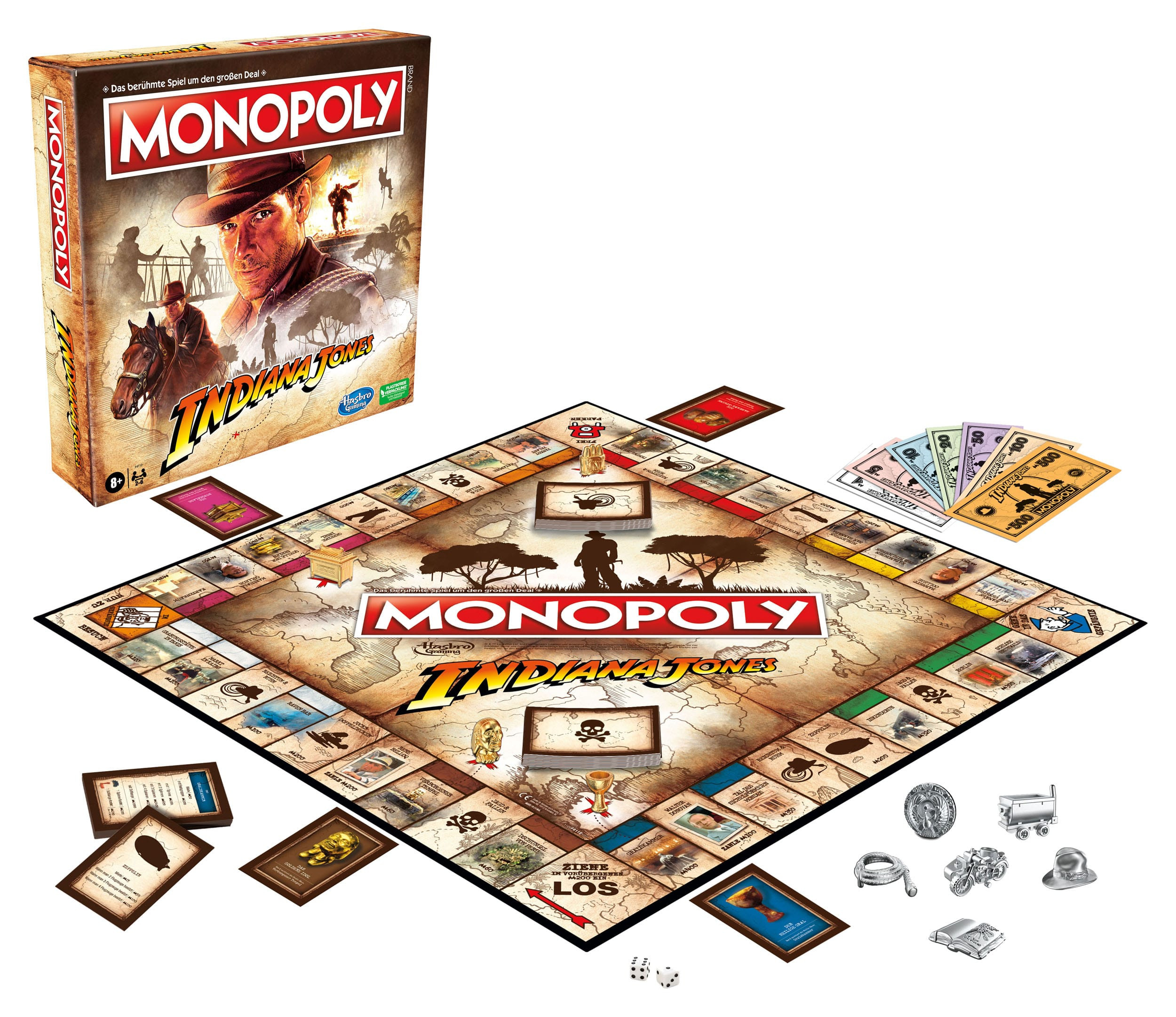 Indiana Jones Brettspiel Monopoly Deutsche Version jetzt online kaufen ...