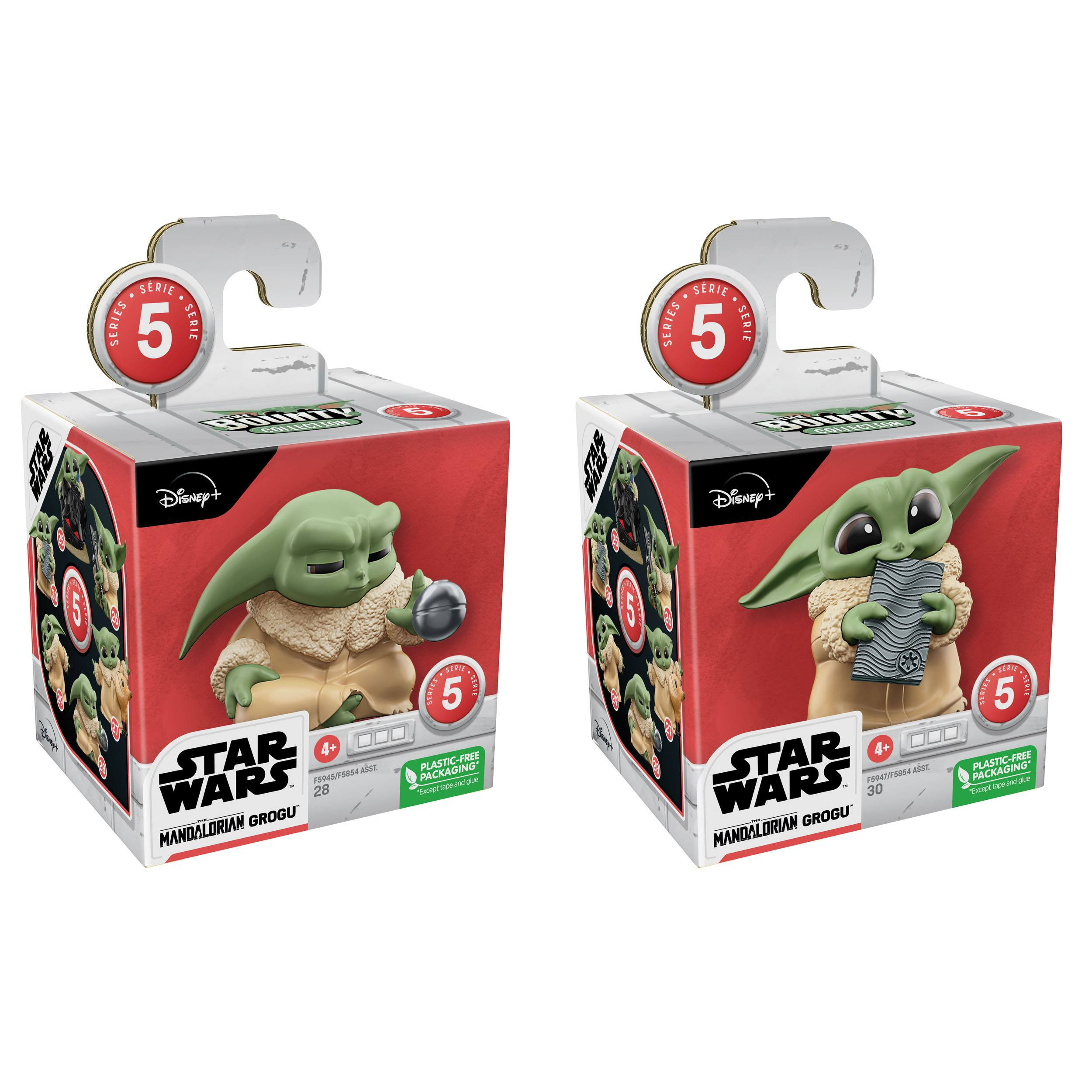 Star Wars Bounty Collection Figuren 2er-Pack Grogu Force Focus & Beskar ...