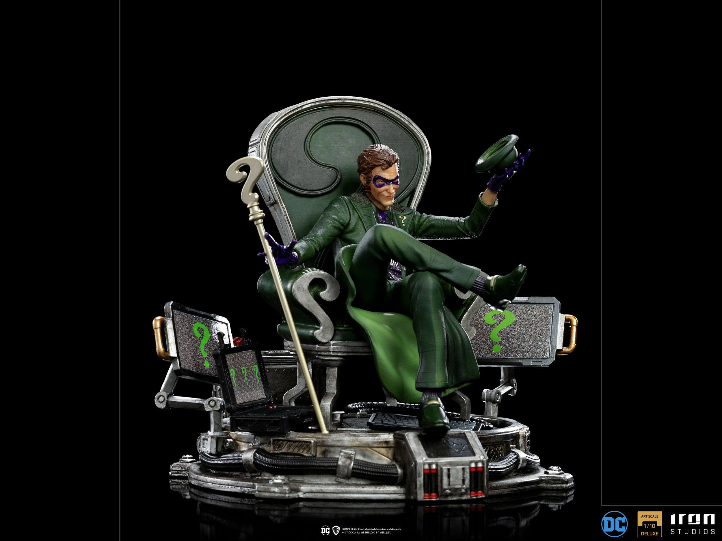 DC Comics Deluxe Art Scale Statue 1/10 The Riddler 24 cm jetzt online ...
