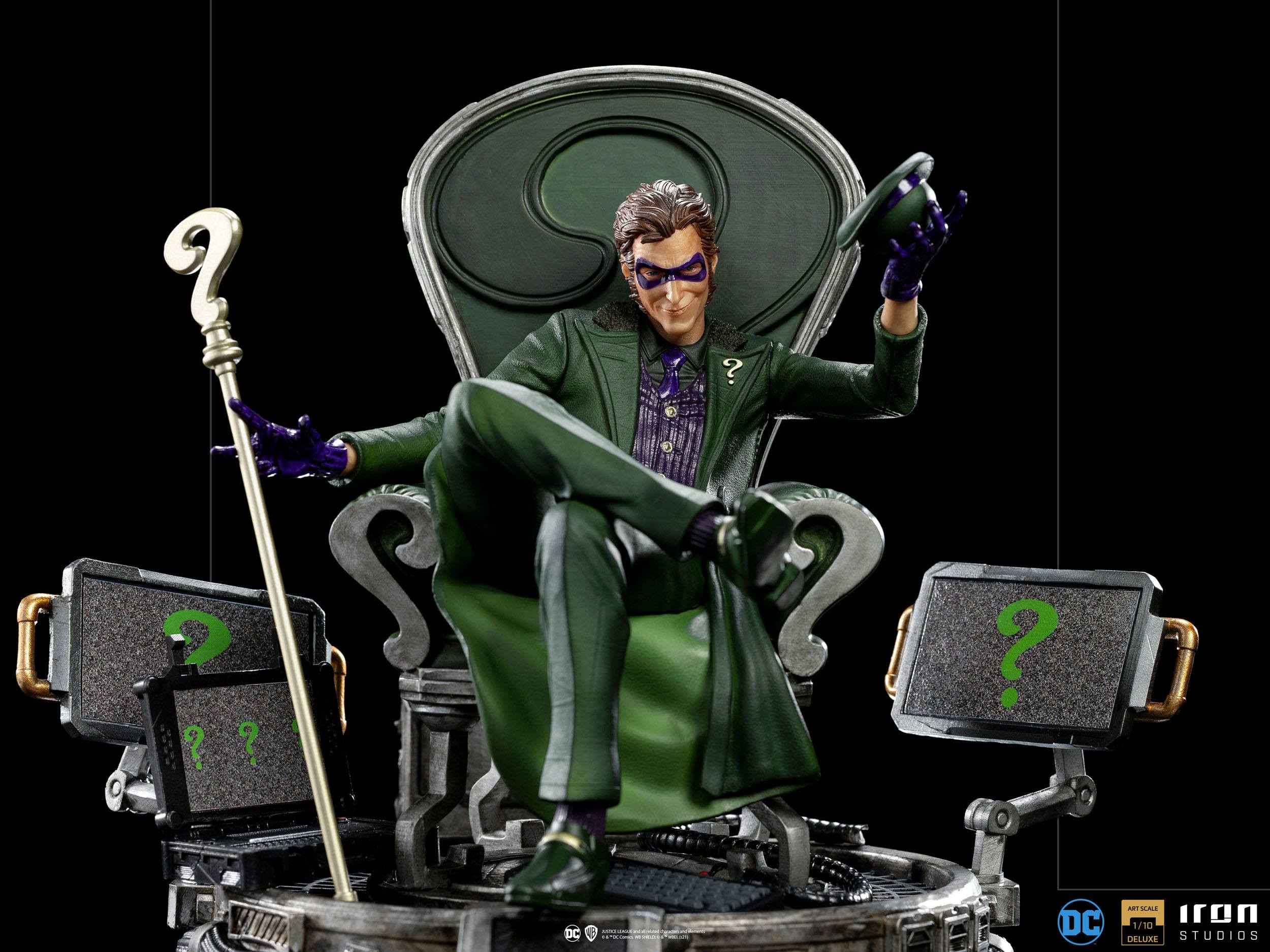 DC Comics Deluxe Art Scale Statue 1/10 The Riddler 24 cm jetzt online ...