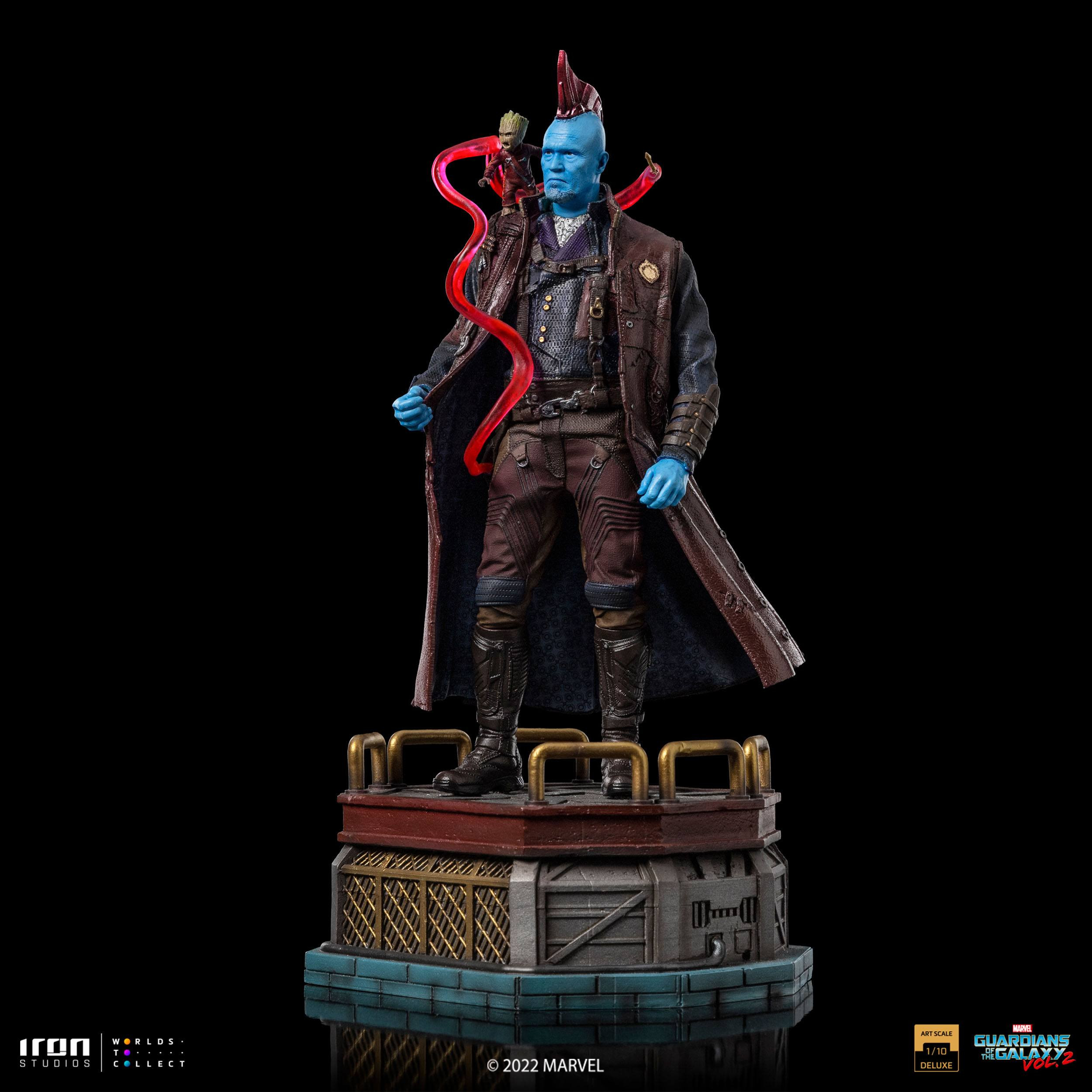 Avengers: Endgame Yondu and Groot Deluxe BDS Art Scale Statue 24 cm ...
