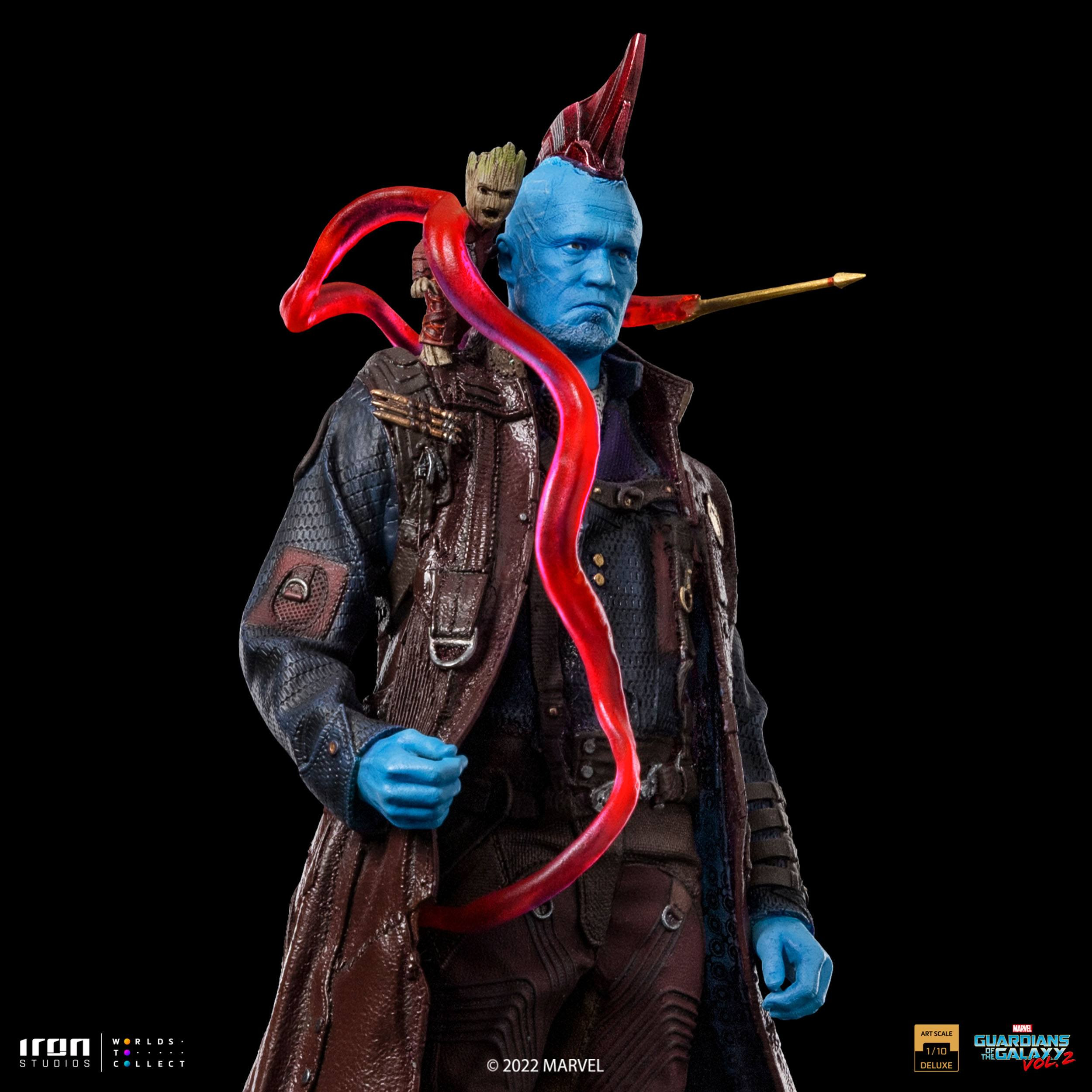 Avengers: Endgame Yondu and Groot Deluxe BDS Art Scale Statue 24 cm ...