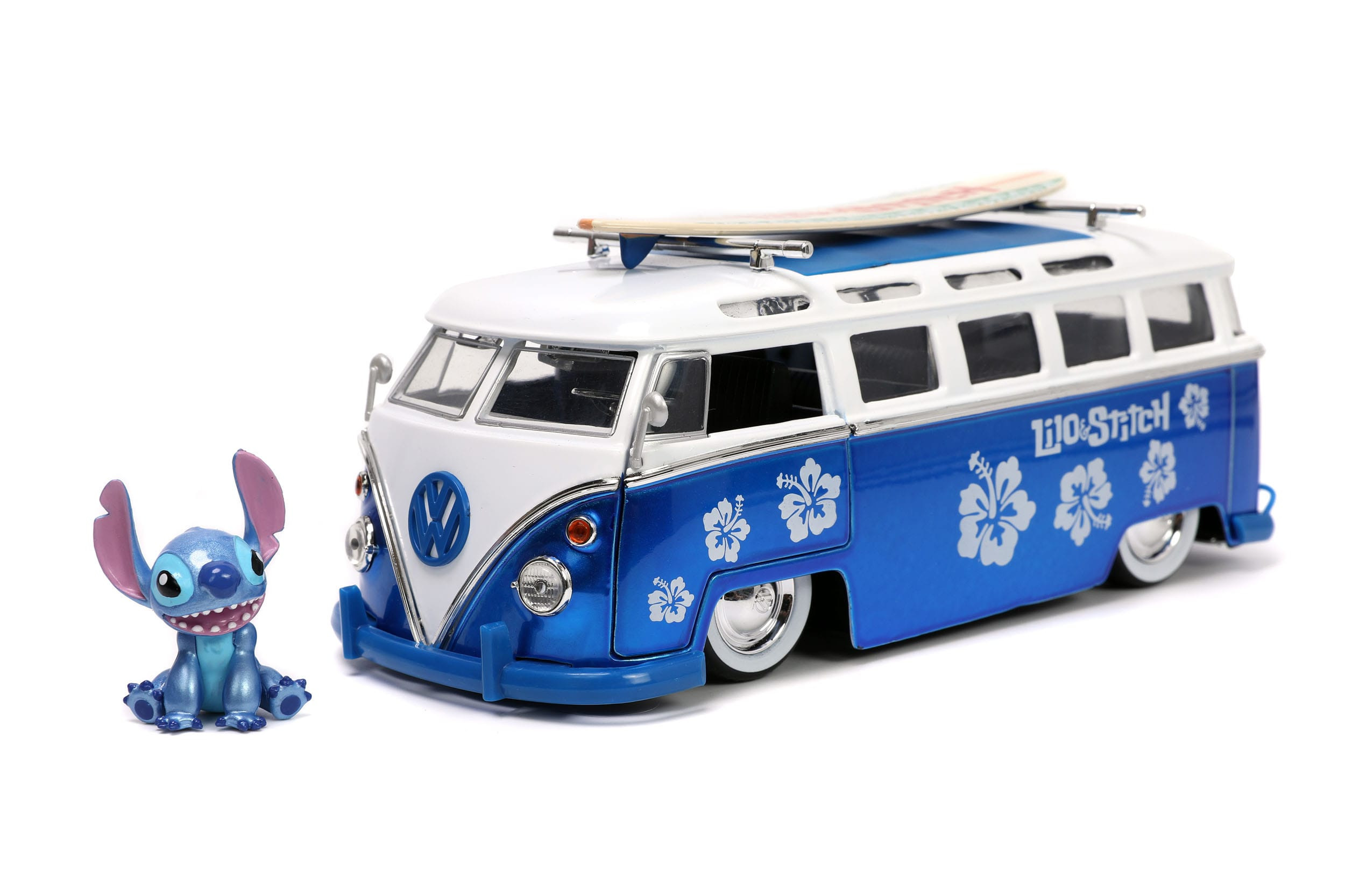 Lilo & Stitch Hollywood Rides Diecast Modell 1/24 1962 VW Bus mit ...