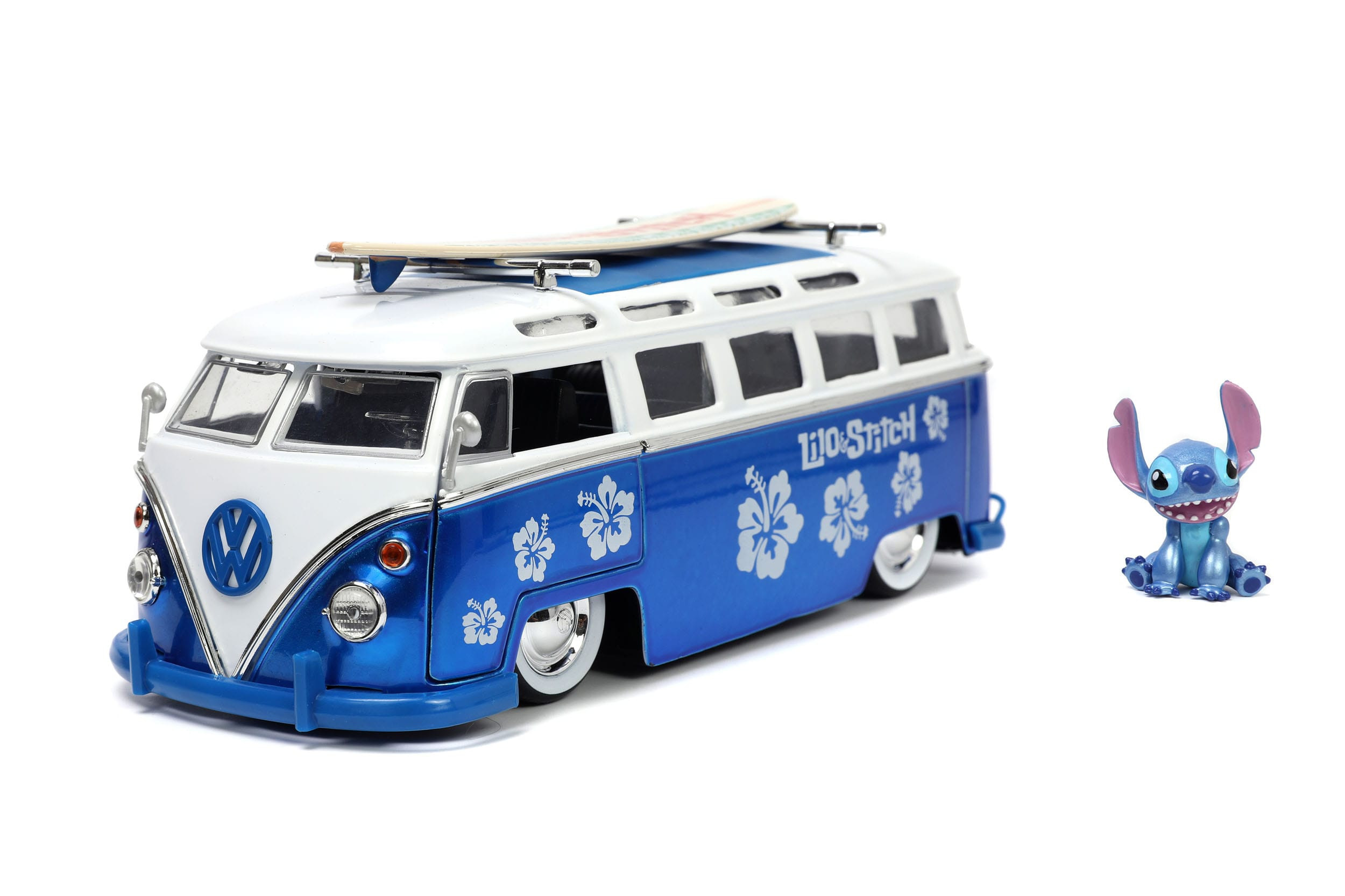 Lilo & Stitch Hollywood Rides Diecast Modell 1/24 1962 VW Bus mit ...