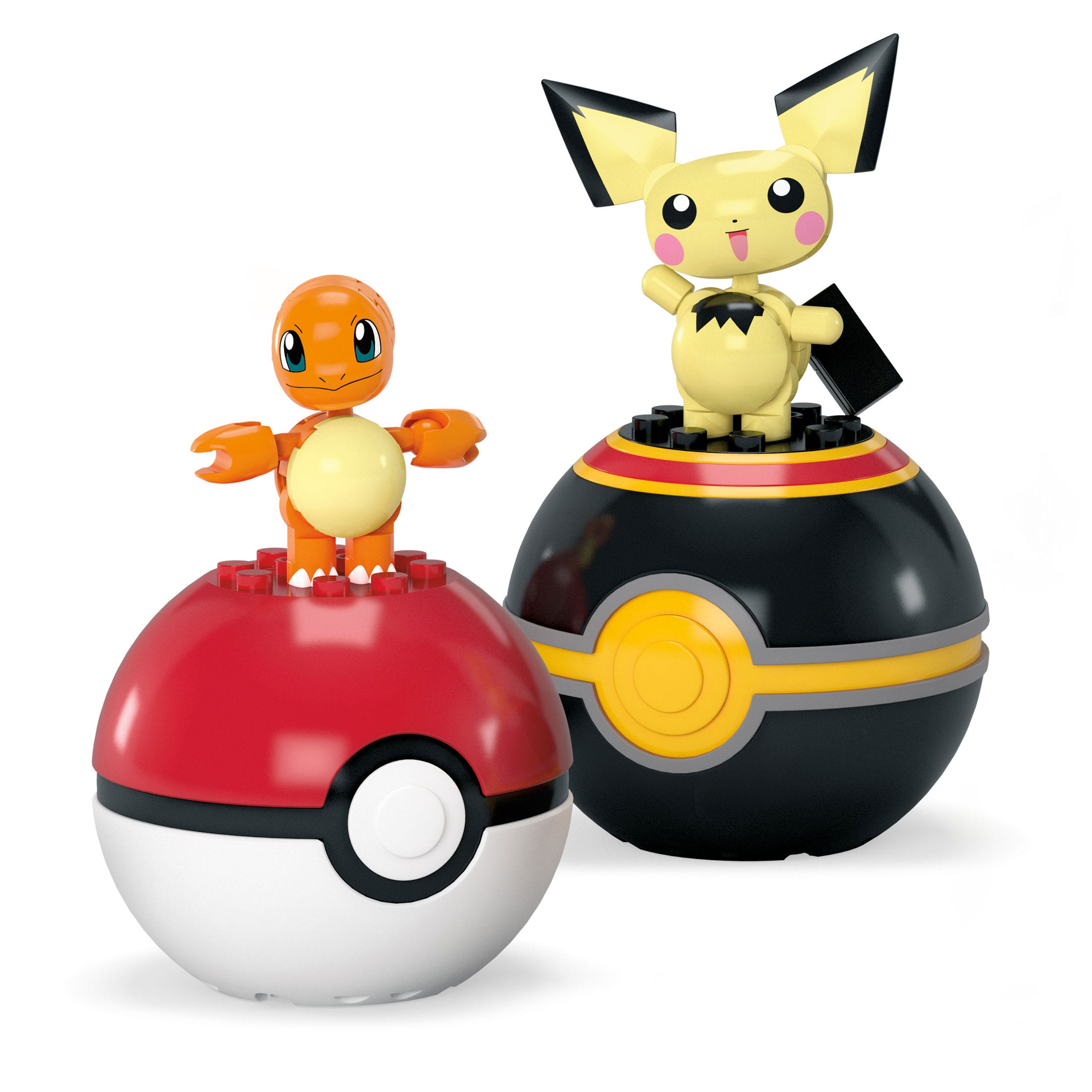 Pokémon MEGA Bauset Poké Ball Collection: Glumanda & Pichu jetzt online ...