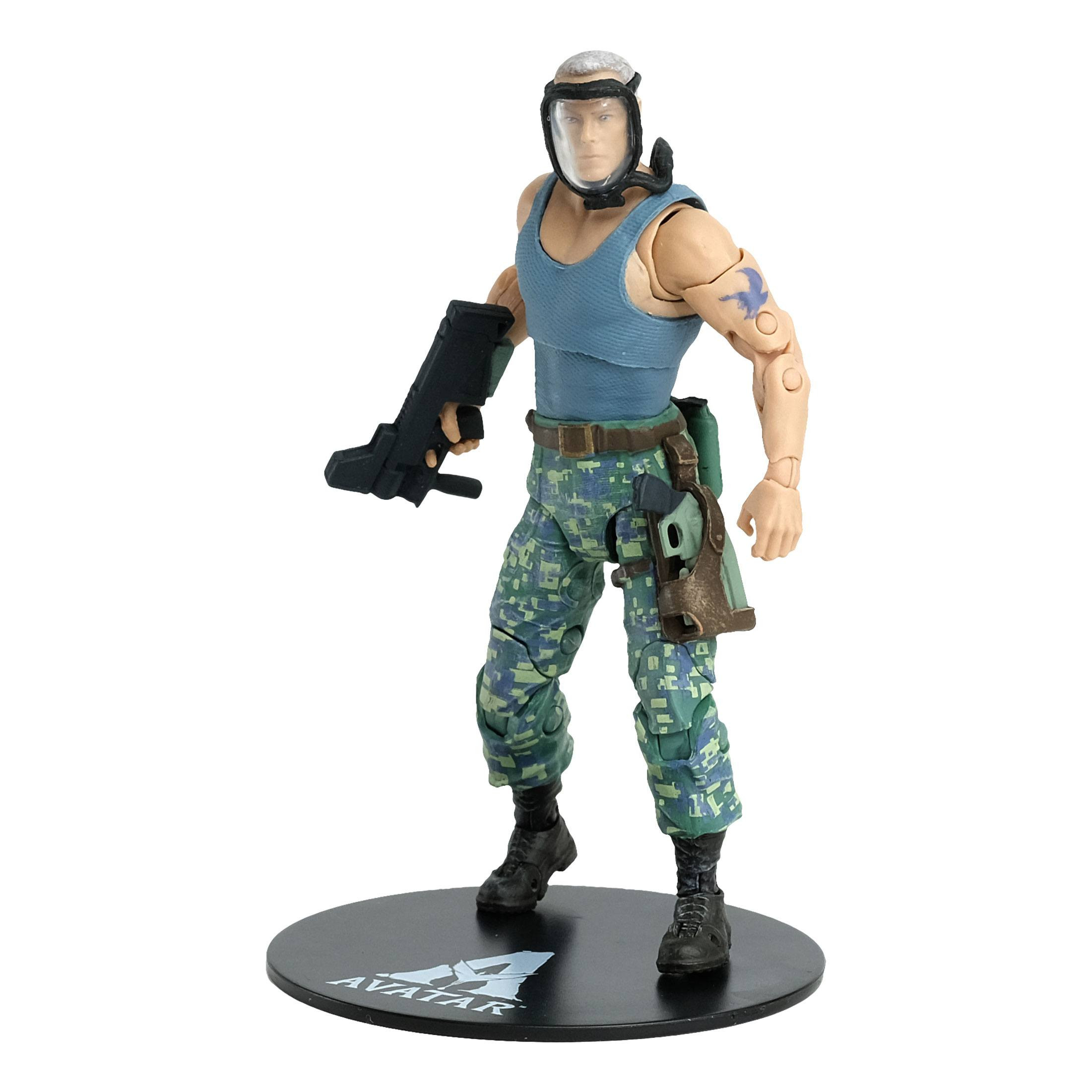 Avatar - Aufbruch nach Pandora Colonel Miles Quaritch Actionfigur 18 cm ...