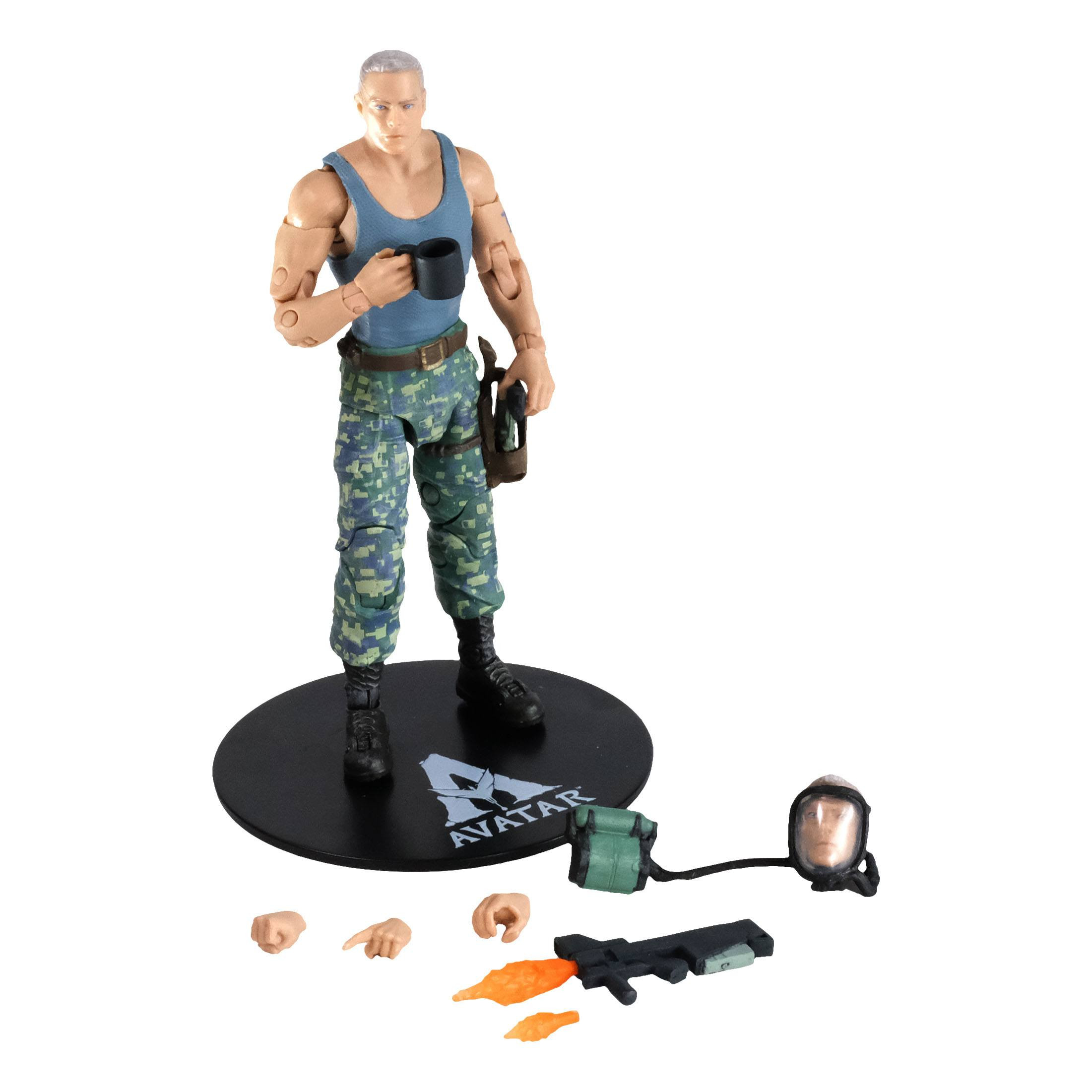 Avatar - Aufbruch nach Pandora Colonel Miles Quaritch Actionfigur 18 cm ...