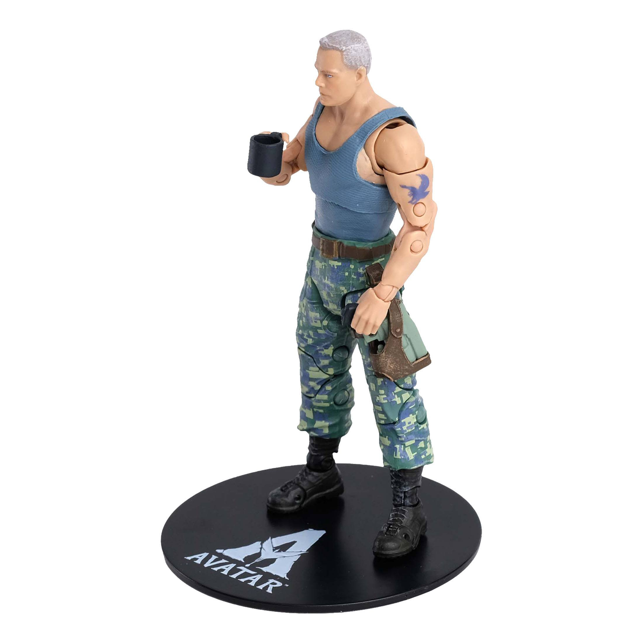 Avatar - Aufbruch nach Pandora Colonel Miles Quaritch Actionfigur 18 cm ...