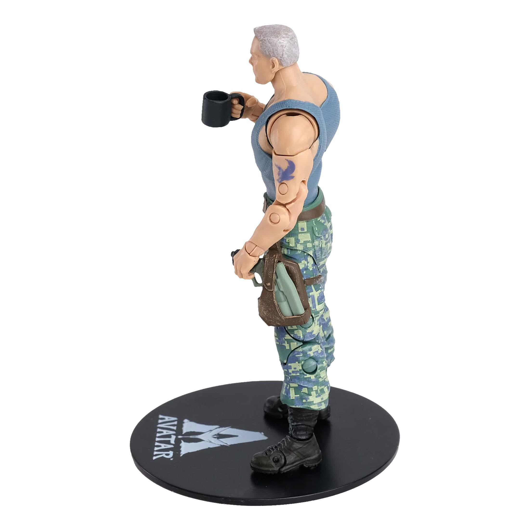Avatar - Aufbruch nach Pandora Colonel Miles Quaritch Actionfigur 18 cm ...