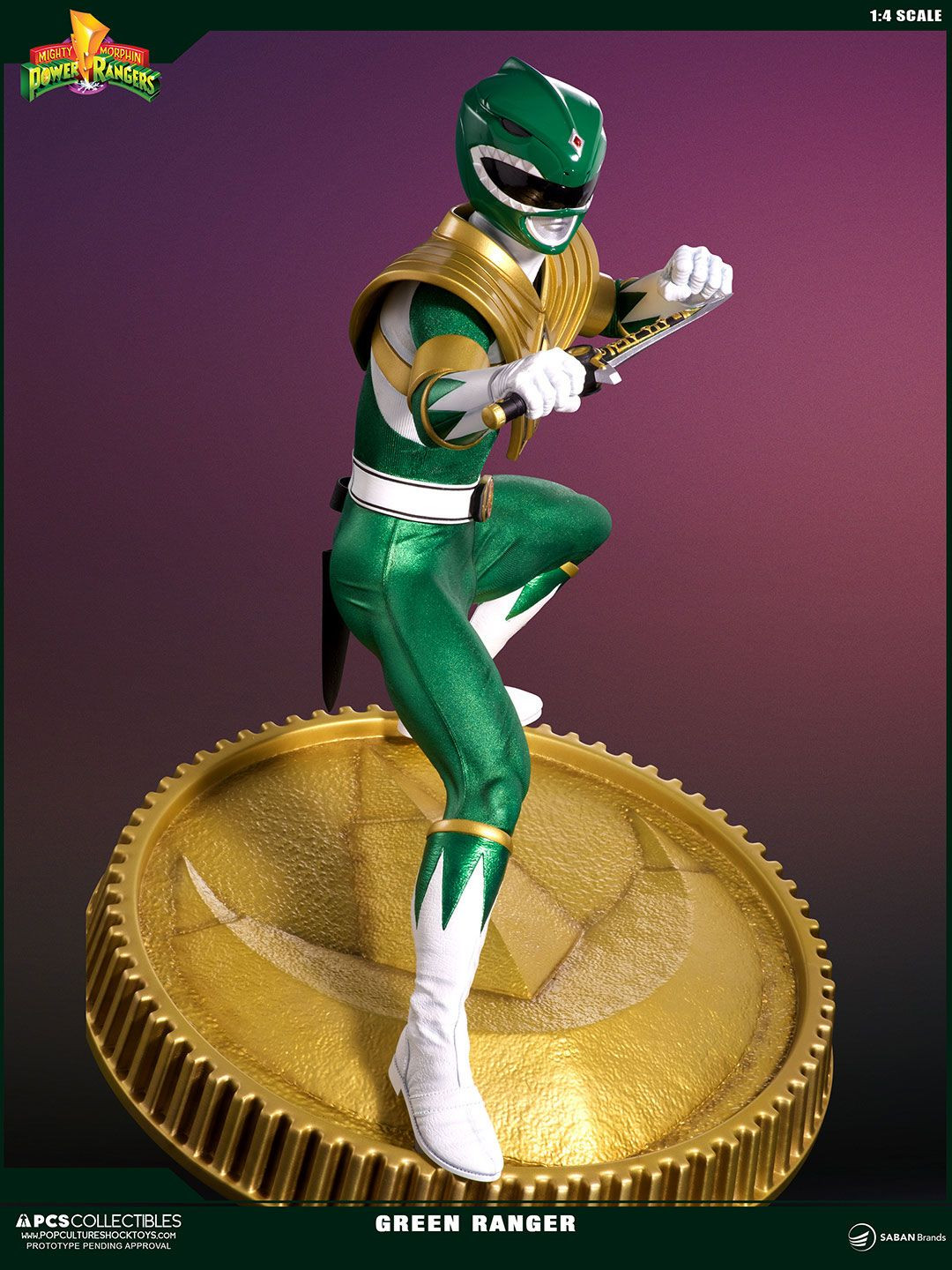 Power Rangers Green Ranger Statue Retail Version 58 cm jetzt online ...