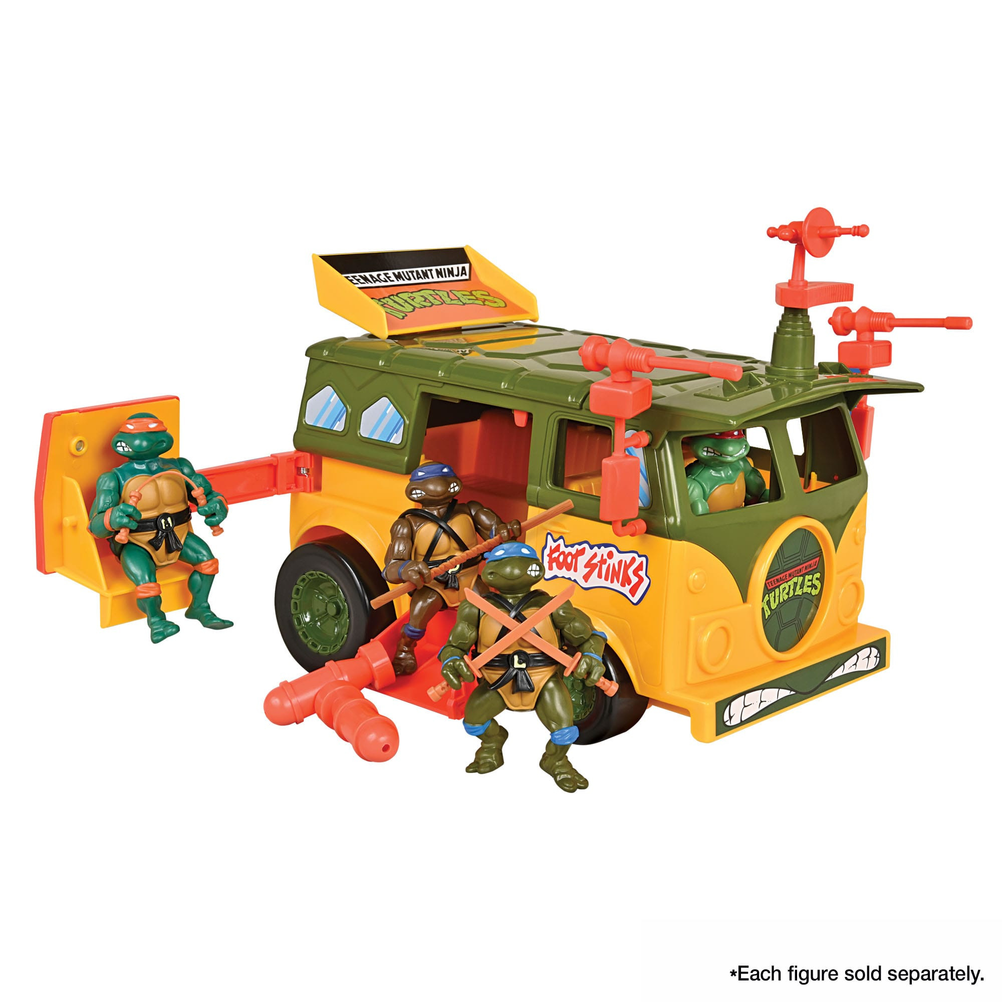 Teenage Mutant Ninja Turtles Fahrzeug Classic Turtle Party Wagon jetzt ...
