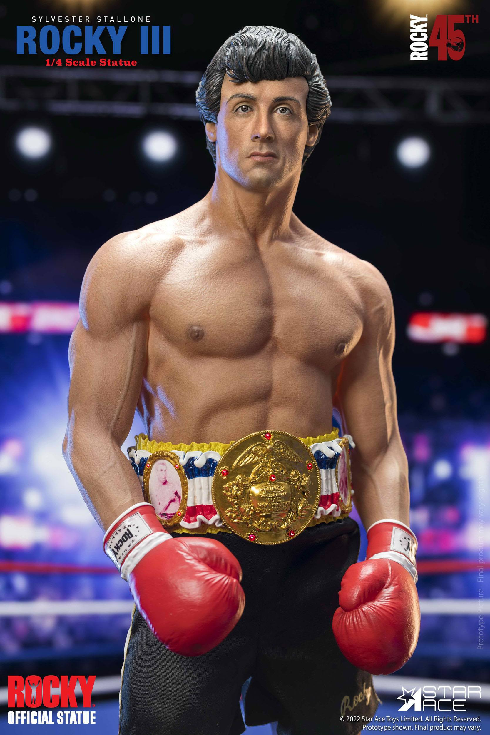 Rocky III Statue 1/4 Rocky Balboa Deluxe Ver. 46 cm jetzt online kaufen ...