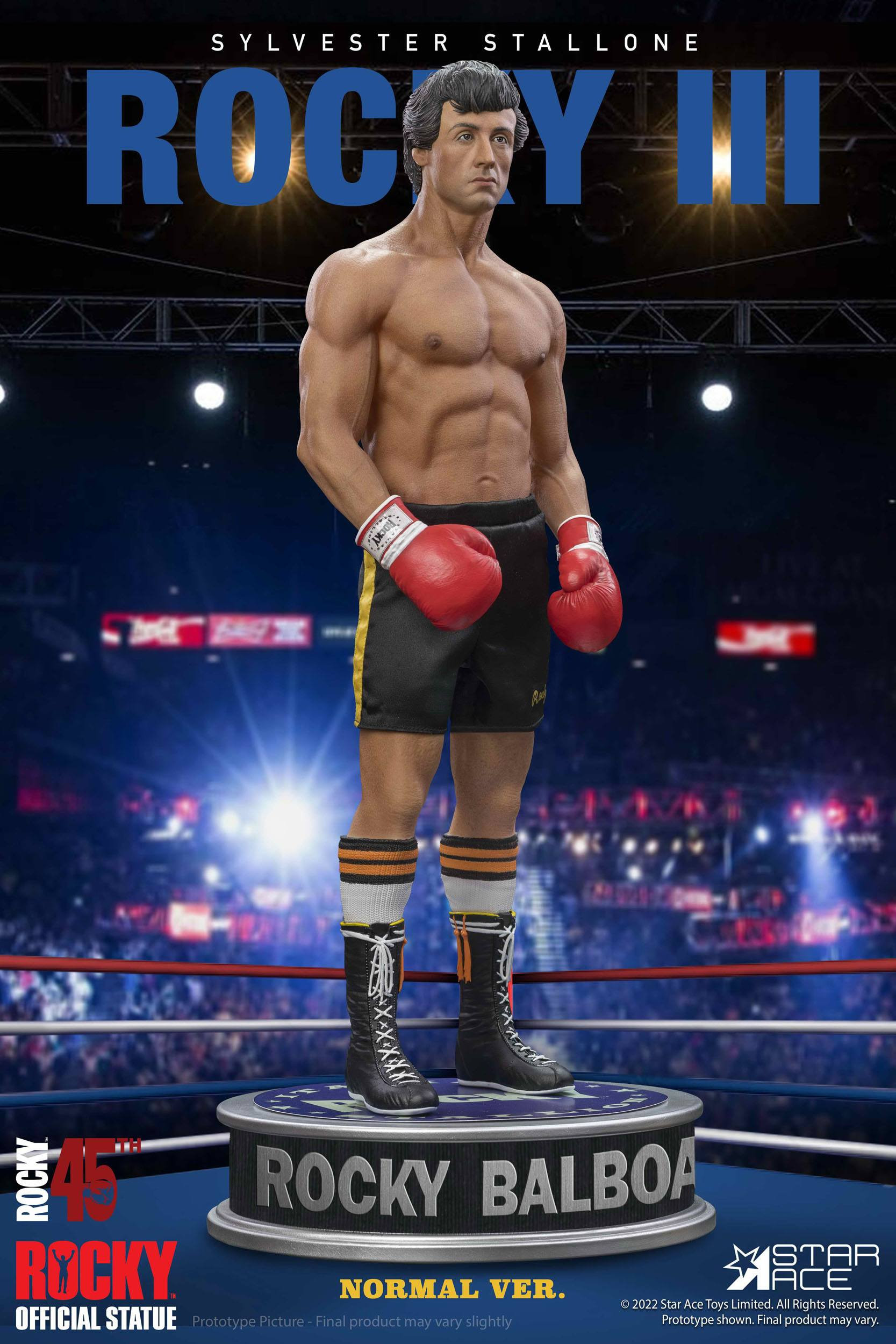 Rocky III Statue 1/4 Rocky Balboa 46 cm jetzt online kaufen - eliveshop.de