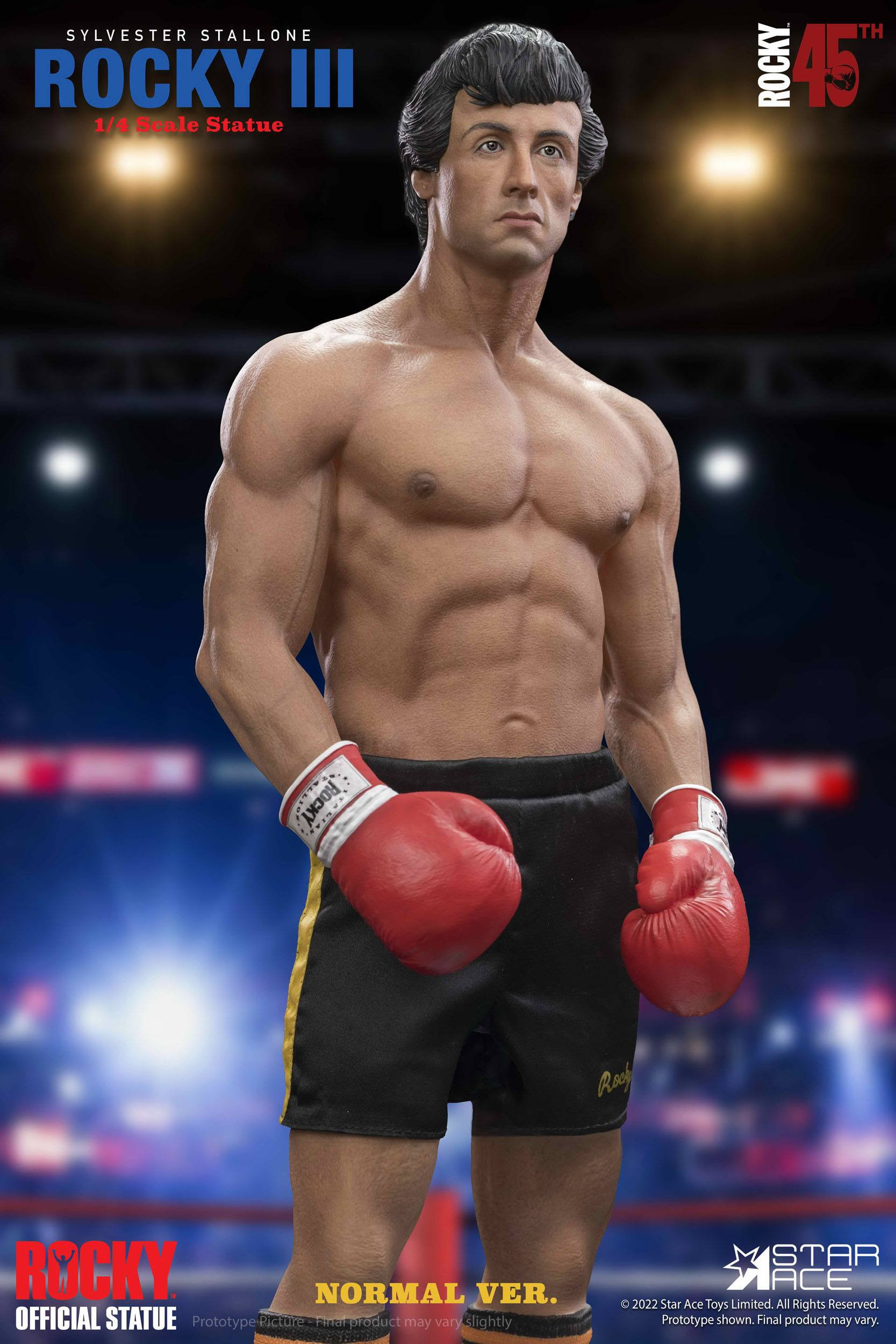 Rocky III Statue 1/4 Rocky Balboa 46 cm jetzt online kaufen - eliveshop.de