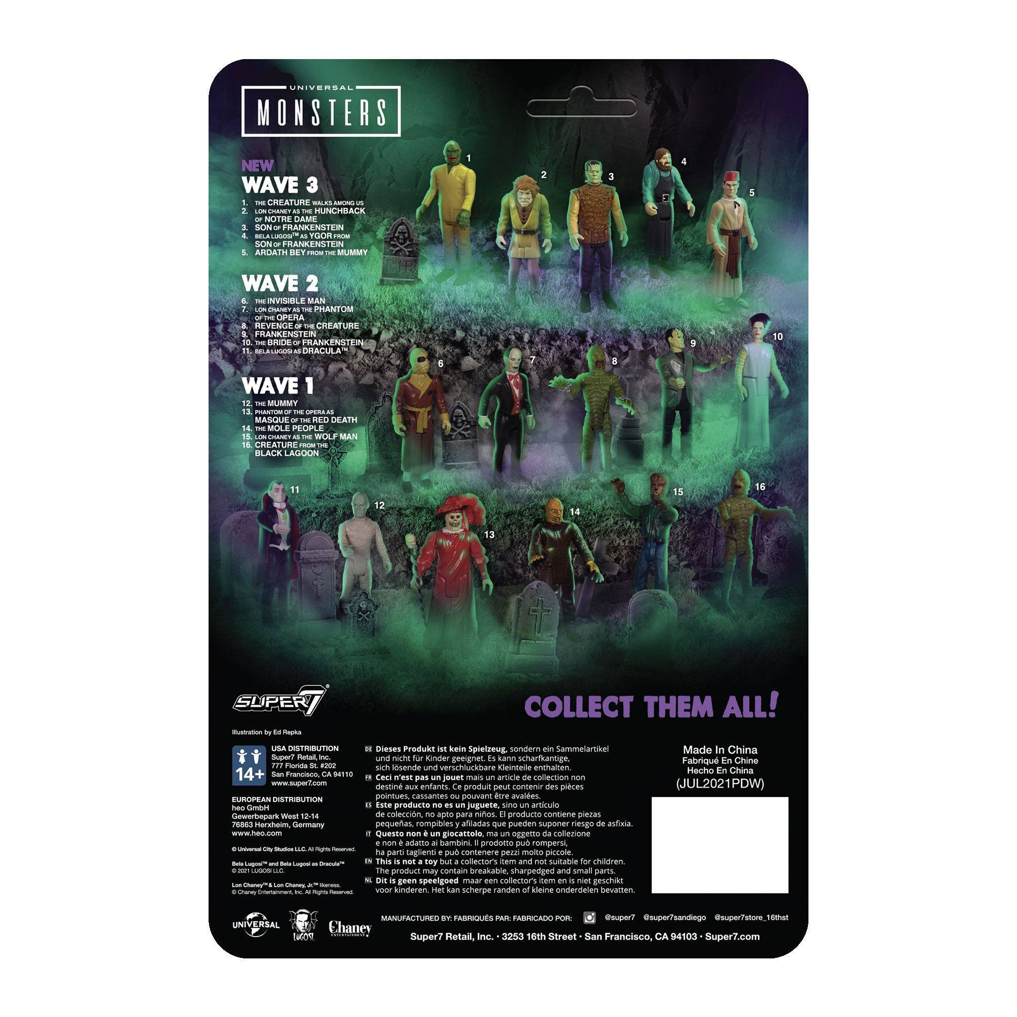 Universal Monsters ReAction Actionfigur The Hunchback of Notre Dome 10 ...