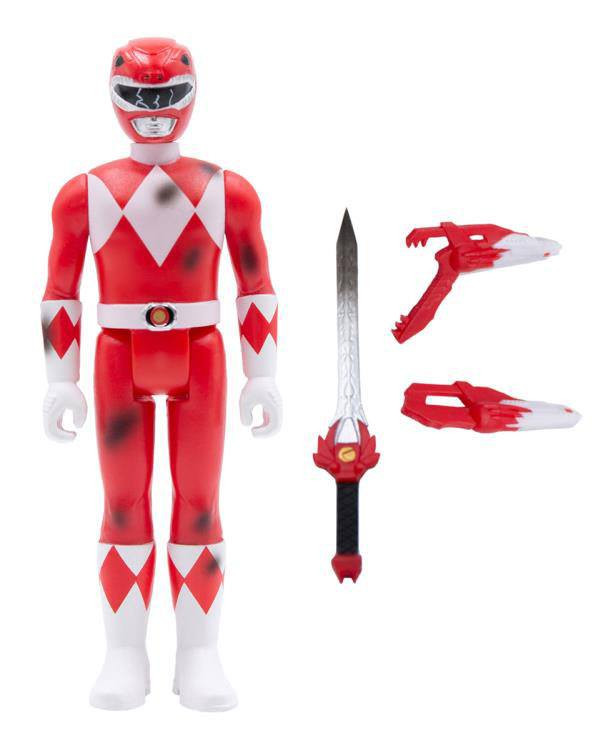 Mighty Morphin Power Rangers ReAction Actionfigur Red Ranger (Battle ...
