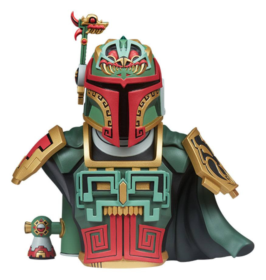 Star Wars Urban Aztec Vinyl Büste Boba Fett by Jesse Hernandez 20 cm ...